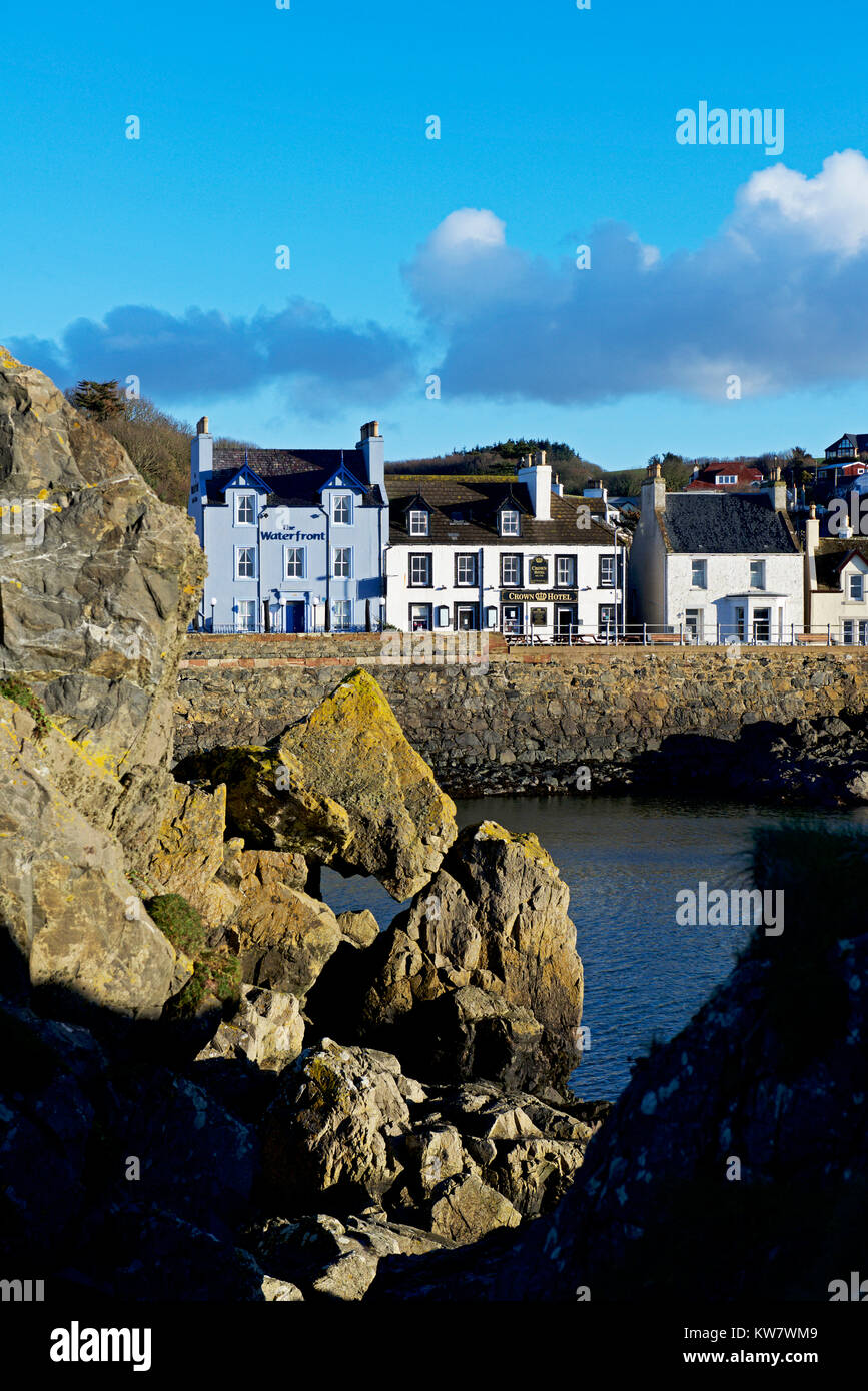 The harbour, Portpatrick, Dumfries and Galloway, Scotland UK Stock ...