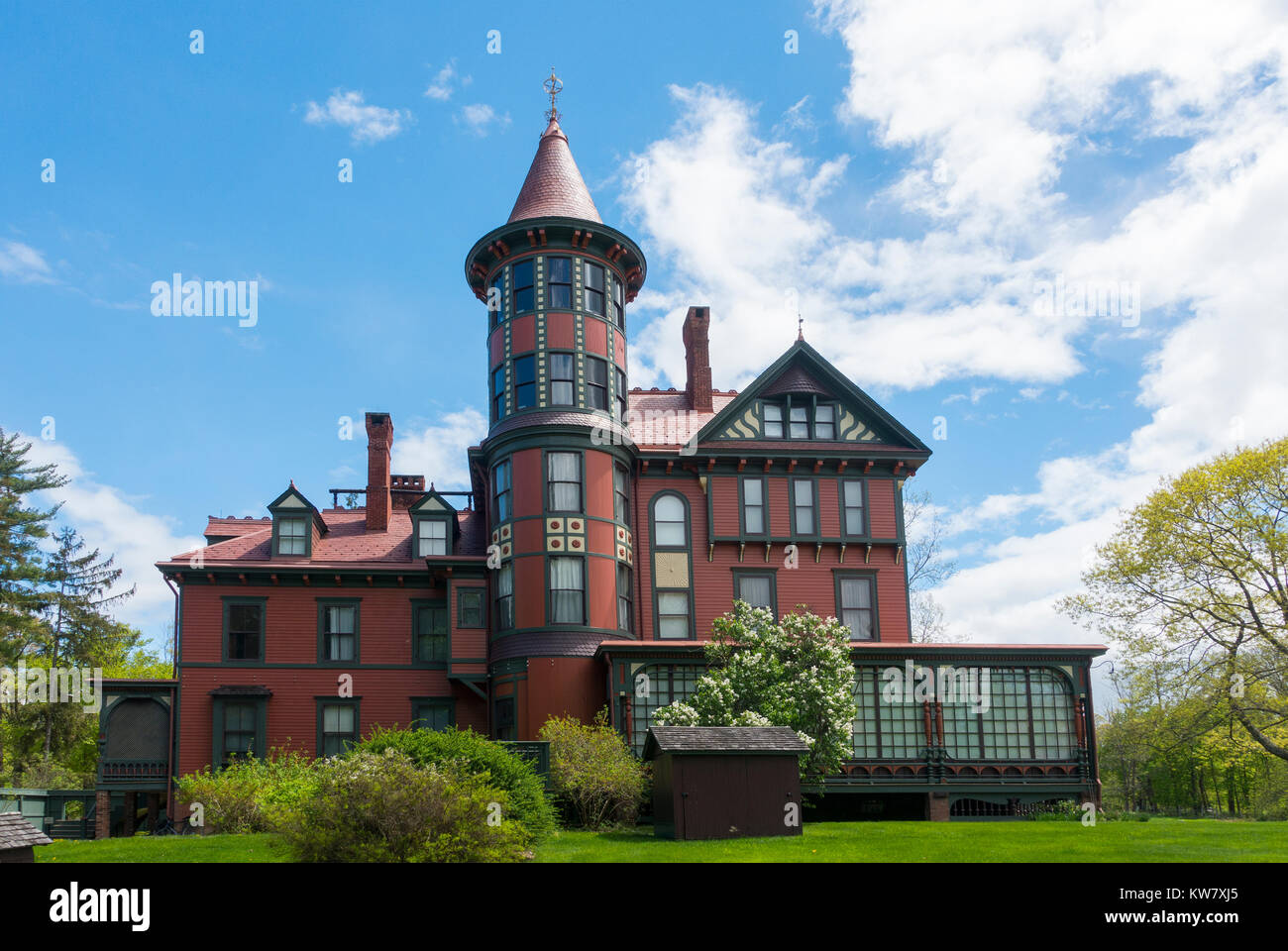 Wilderstein historic site Rhinebeck NY Stock Photo - Alamy