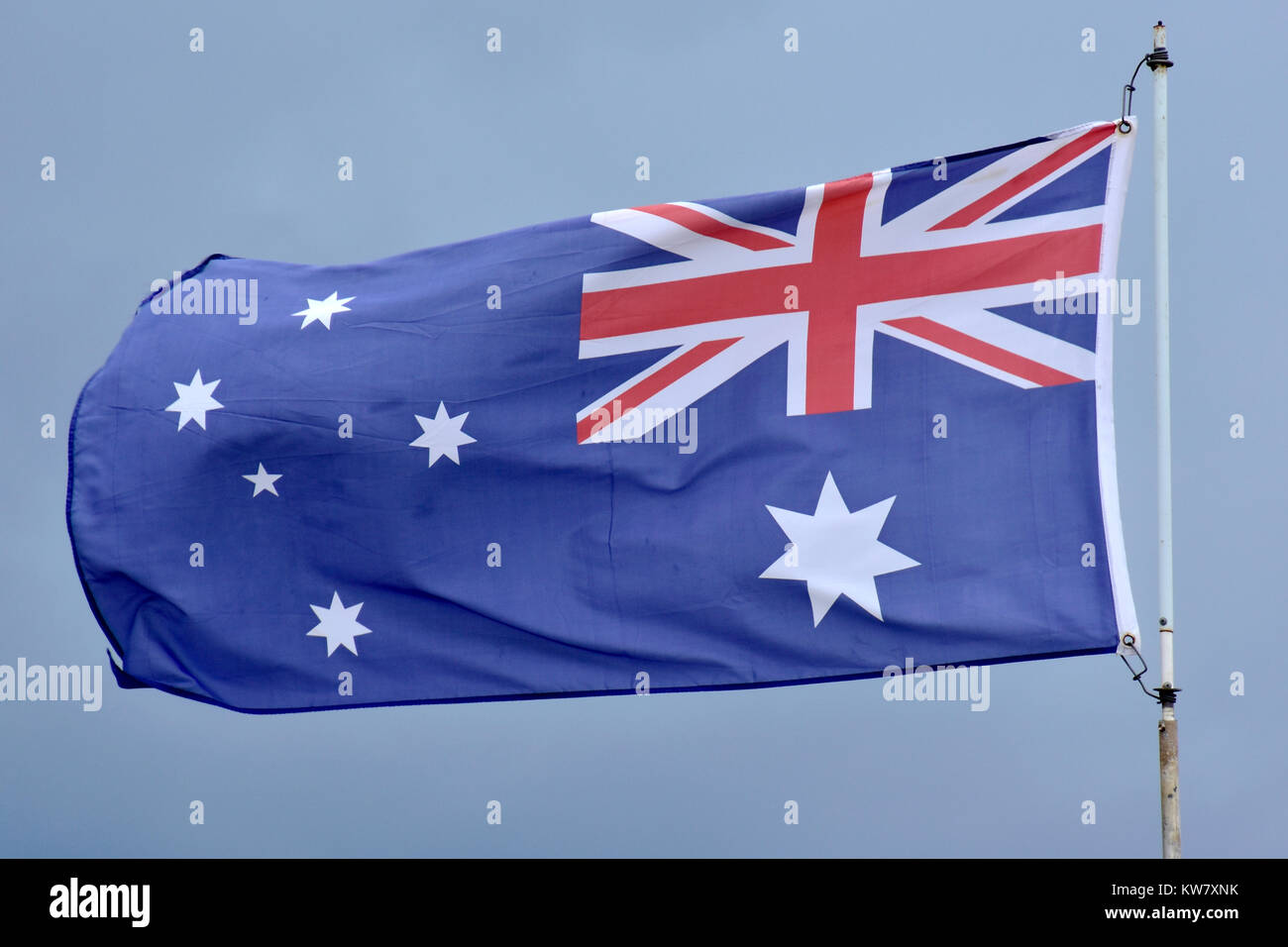 Australian blue ensign flag hi-res stock photography and images - Alamy
