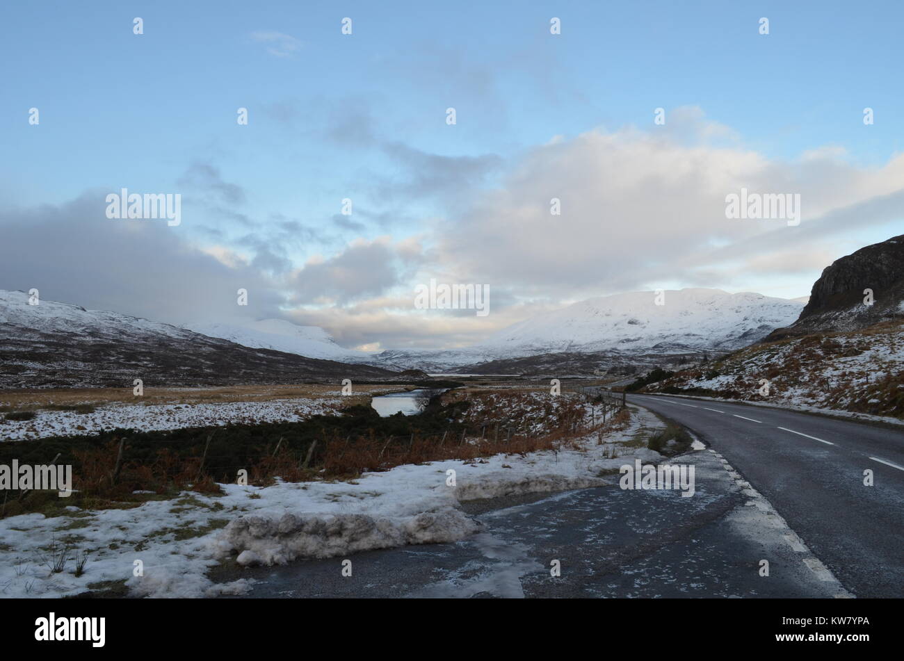 Scottish Highland Landscape Stock Photo - Alamy