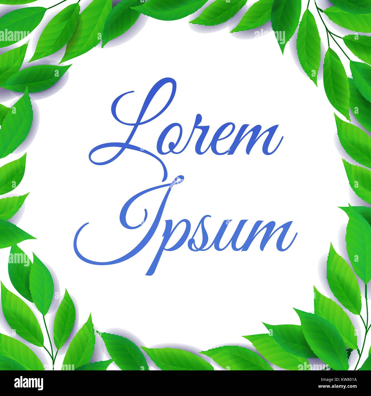 Border with forest Stock Vector Images - Alamy