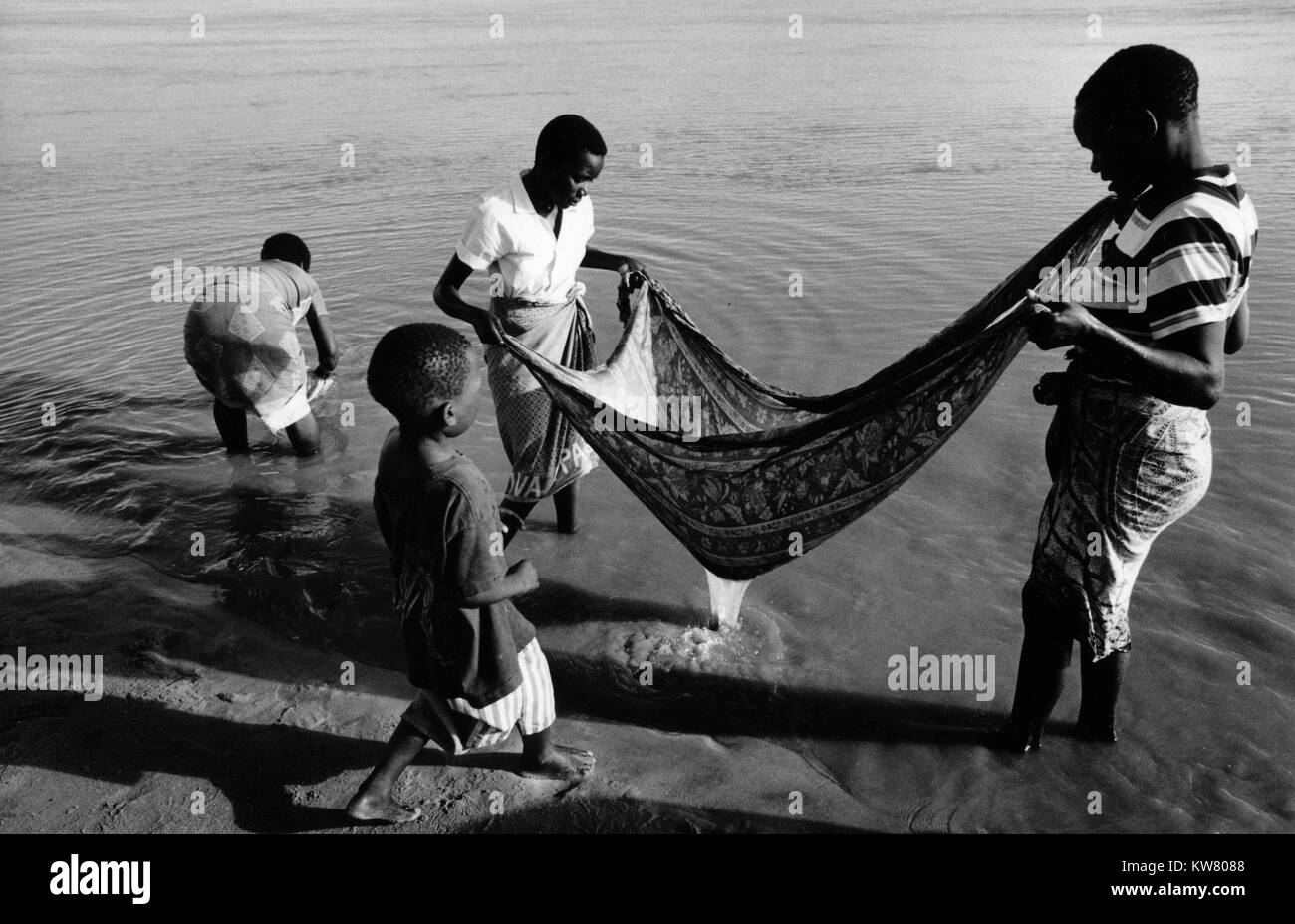 African women wash in river High Resolution Stock Photography and ...