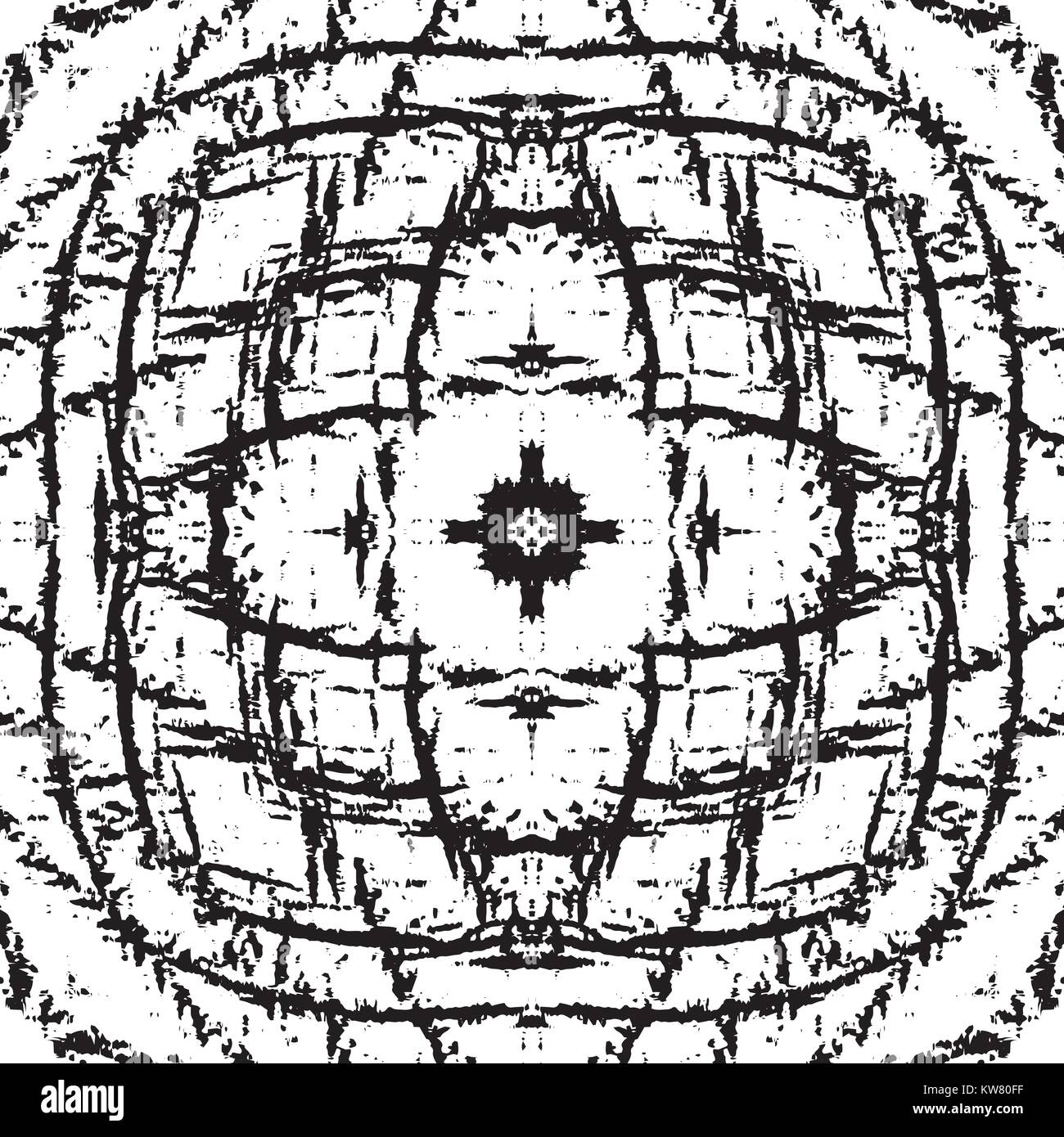 Symmetric Overlay Texture Stock Vector Image & Art - Alamy