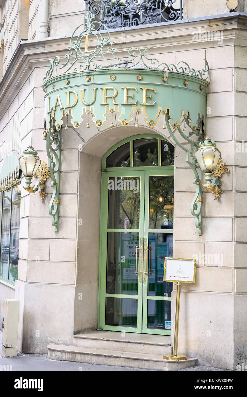 Laduree champs elysees hi-res stock photography and images - Alamy
