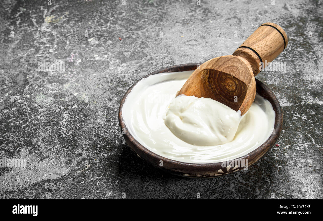 Natural yogurt hi-res stock photography and images - Alamy