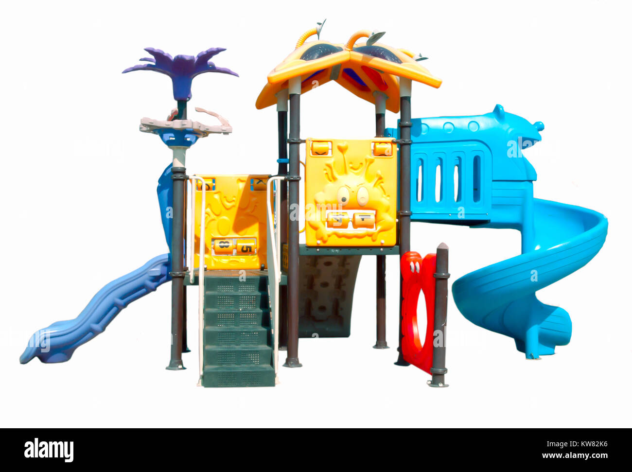 Playground slide Cut Out Stock Images & Pictures - Alamy