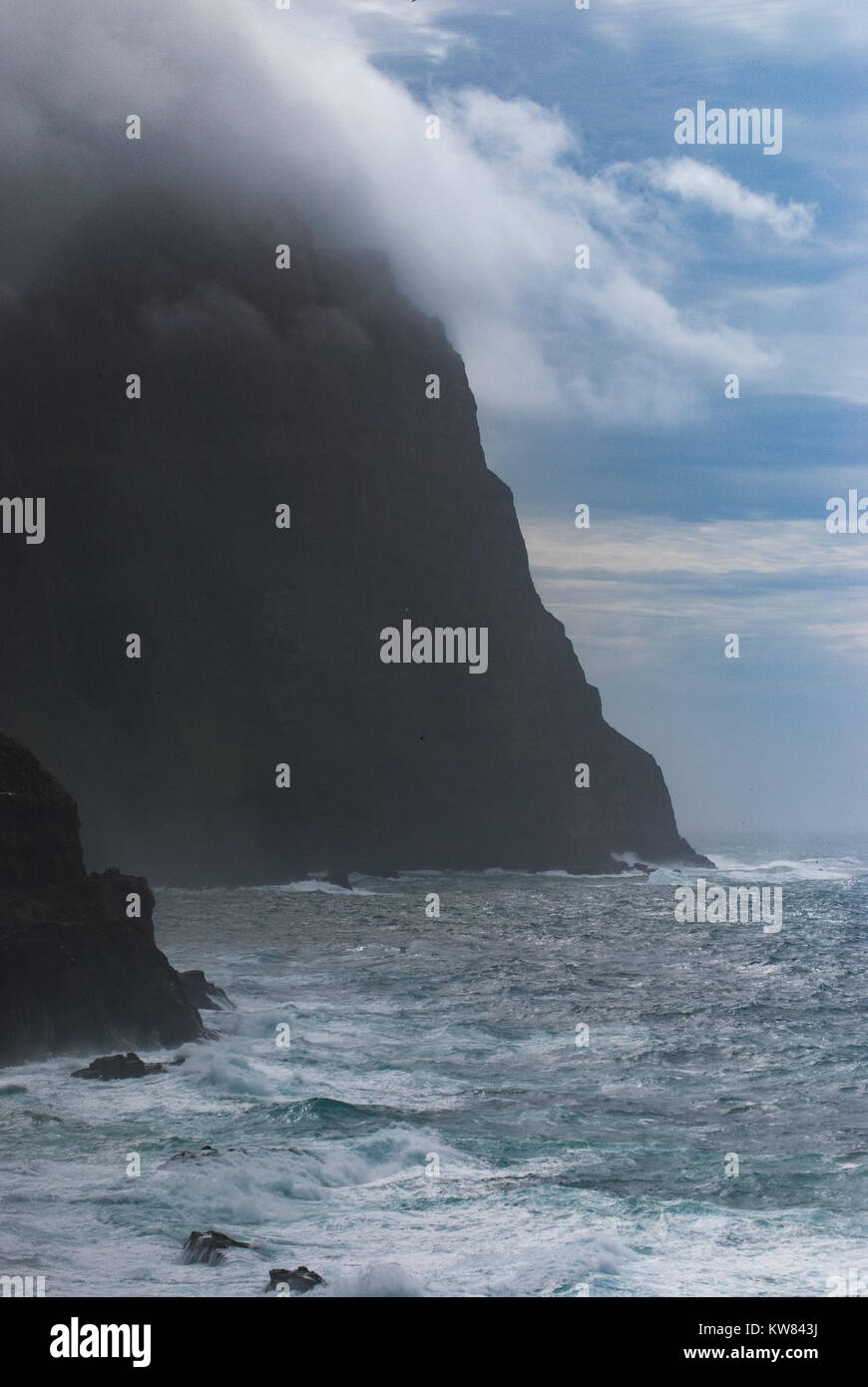 Beinisvørð cliffs in the Faroe Islands Stock Photo - Alamy