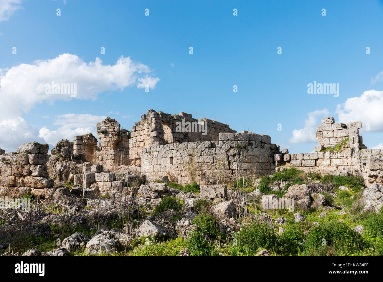 Ancient Perge City ruins,ANTALYA,TURKEY Stock Photo - Alamy