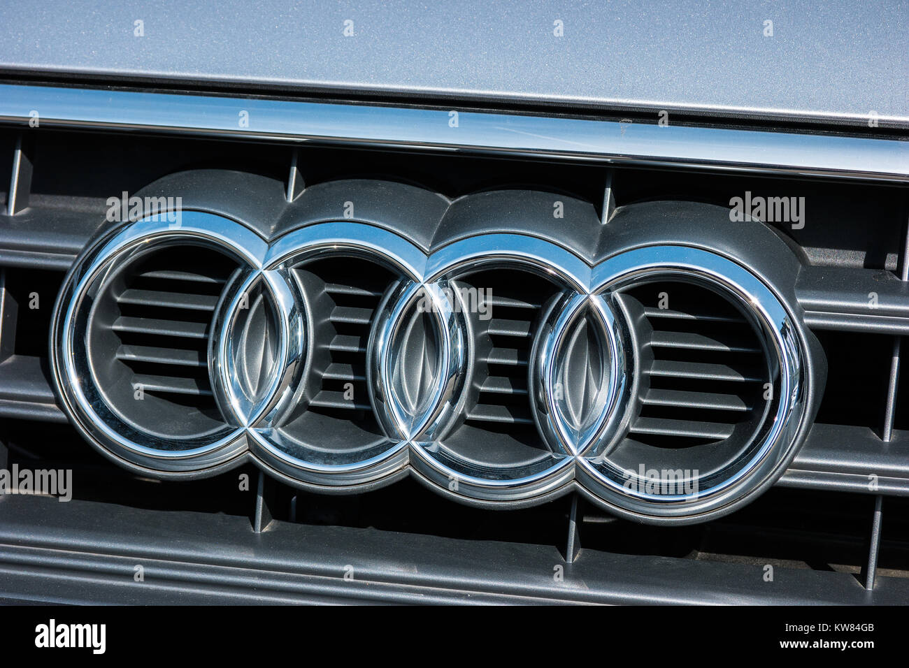 Audi emblem a car hi-res stock photography and images - Alamy