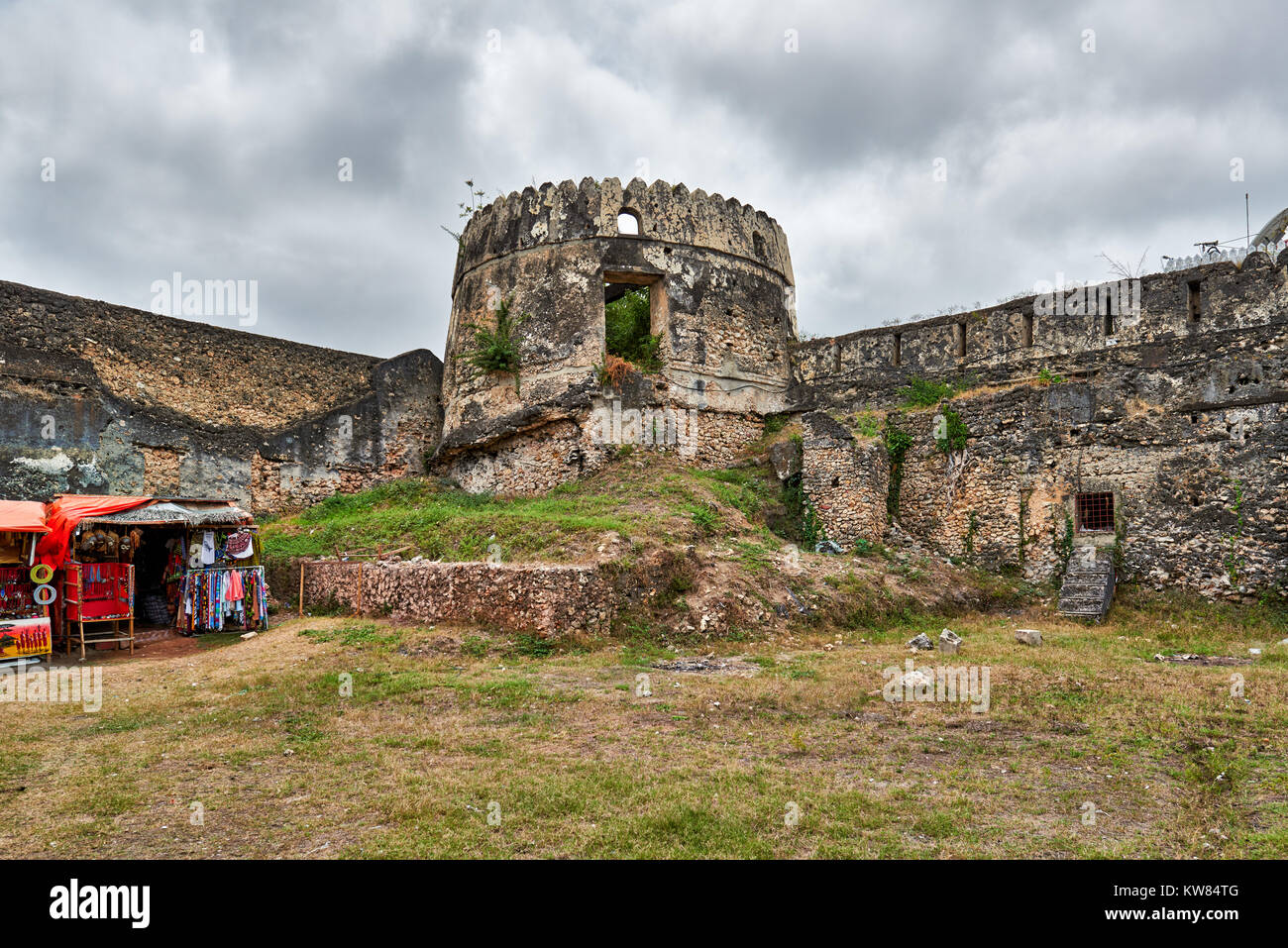 Old Fort of Stone Town, Ngome Kongwe, UNESCO World Heritage Site ...