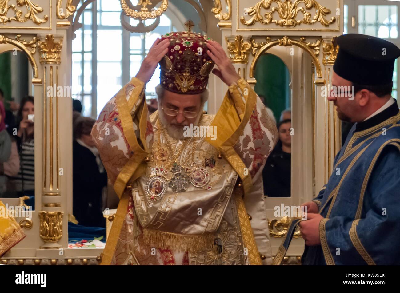 APRIL 24,2011 ISTANBUL.The Paschal Greeting, also known as the Easter ...