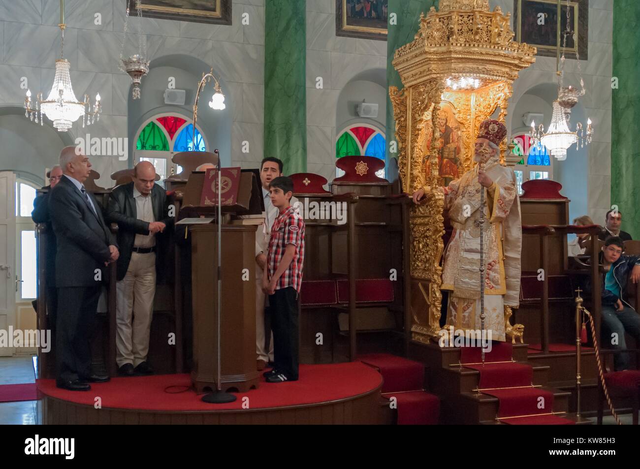 APRIL 24,2011 ISTANBUL.The Paschal Greeting, also known as the Easter ...