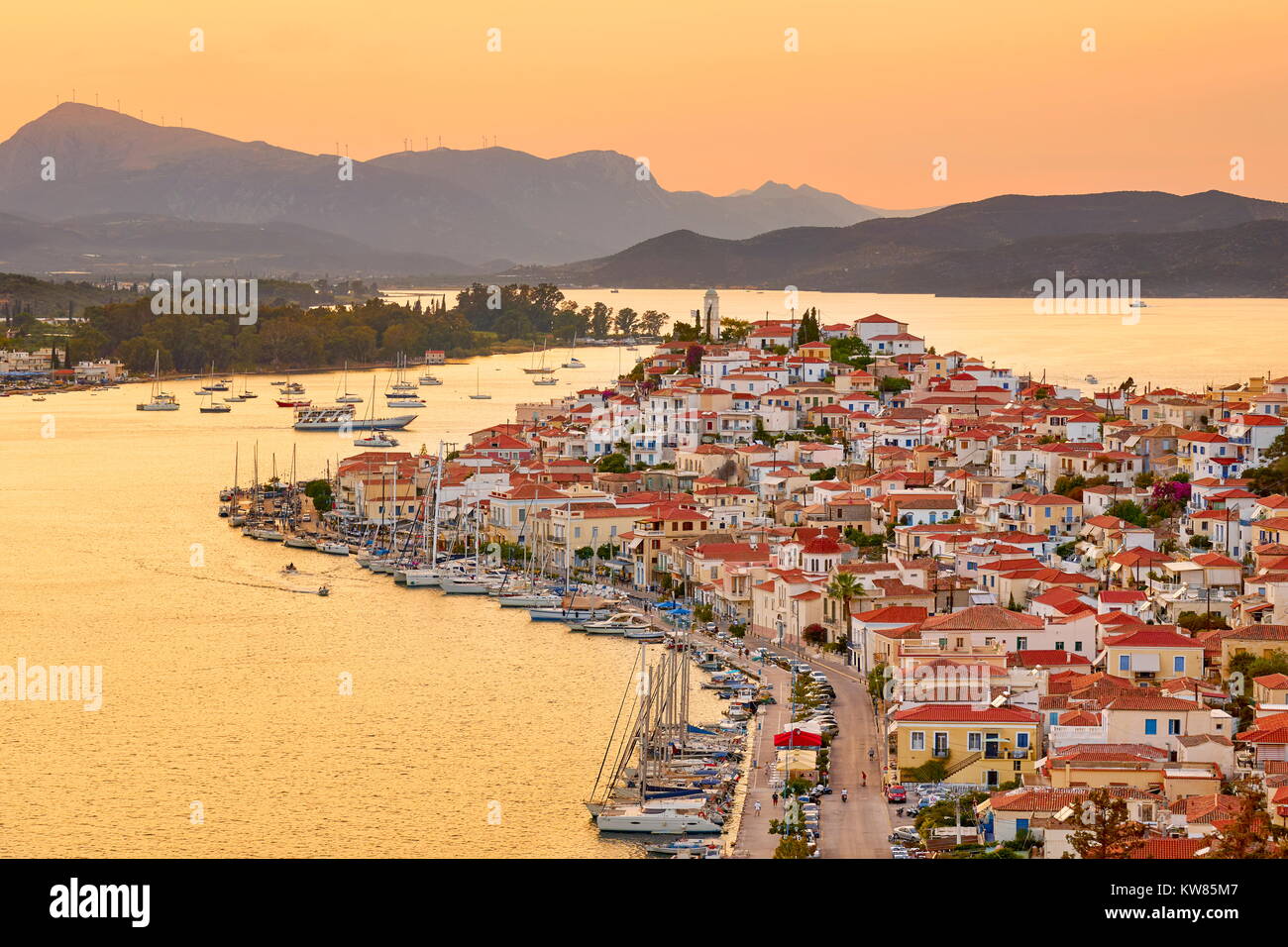Poros island hi-res stock photography and images - Alamy