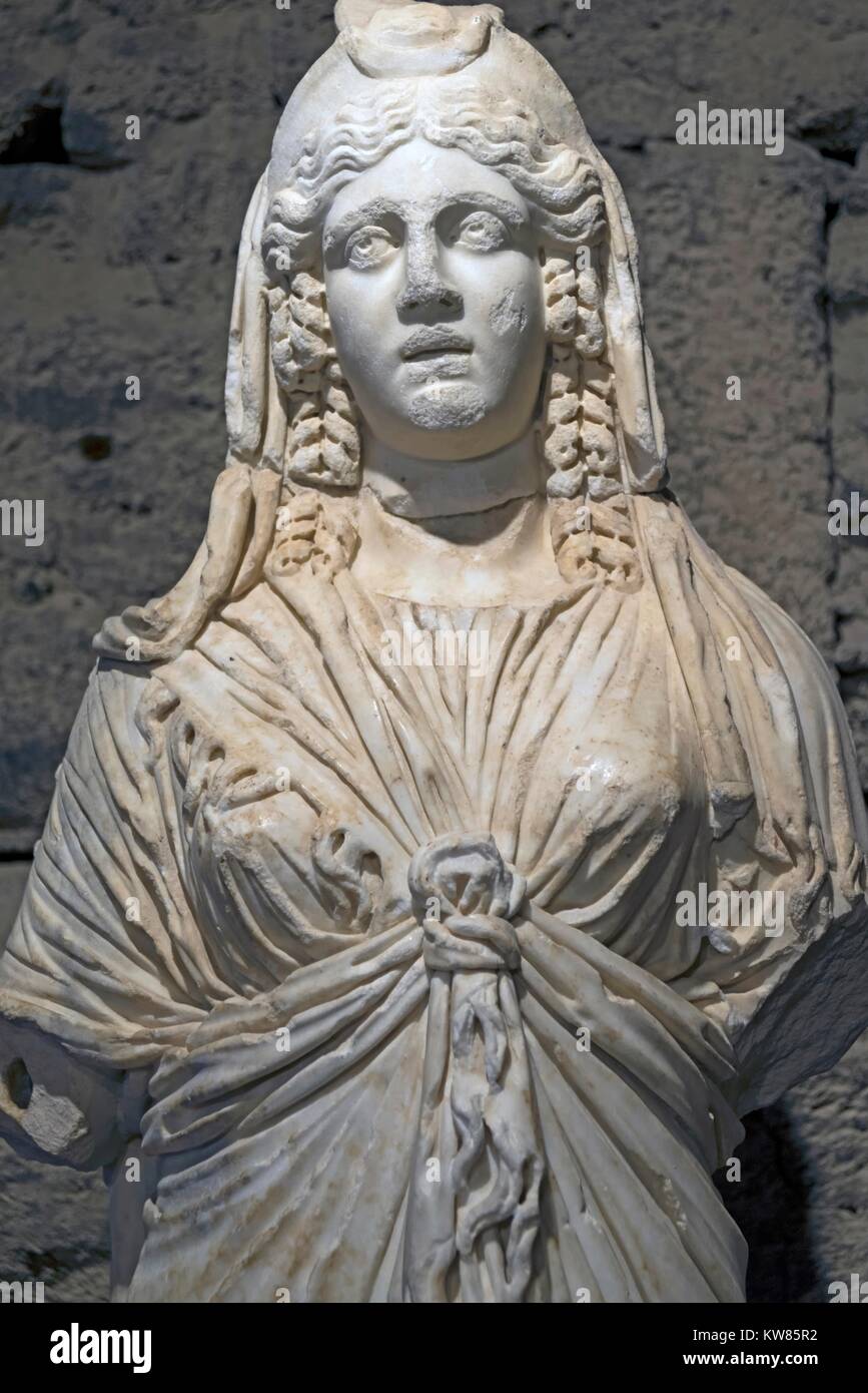 Found statues in ancient Hierapolis in Denizli,Turkey Stock Photo - Alamy