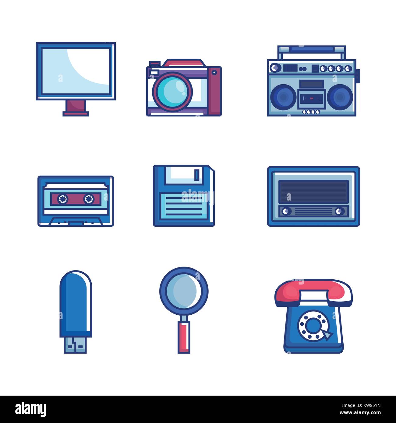 Old disk phone Cut Out Stock Images & Pictures - Alamy