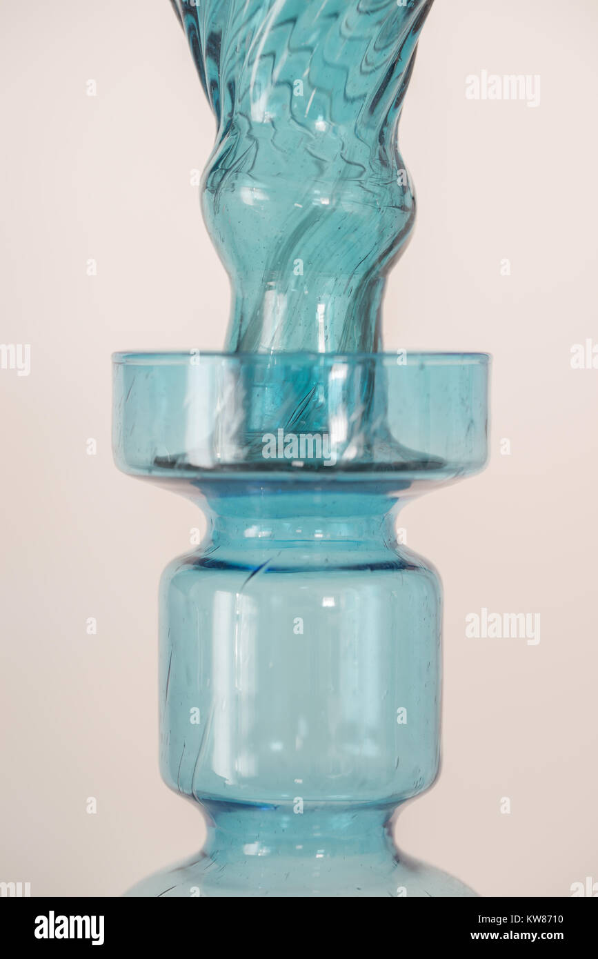 Vases Still Life Out of Blue Glass Stock Photo - Alamy