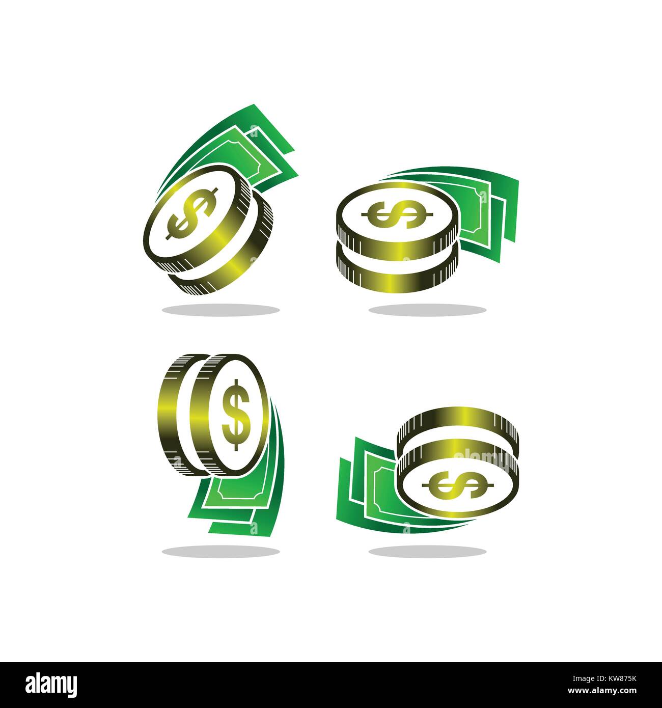 Money finance logo Cut Out Stock Images & Pictures - Alamy