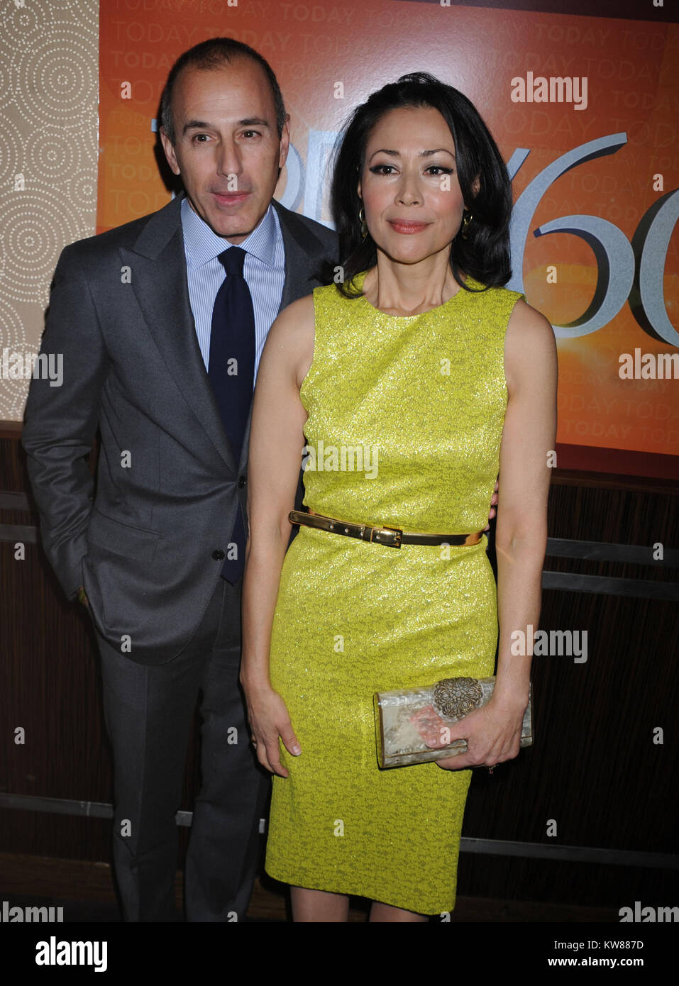 NEW YORK, NY - JANUARY 12: Matt Lauer Ann Curry attends the 'TODAY ...