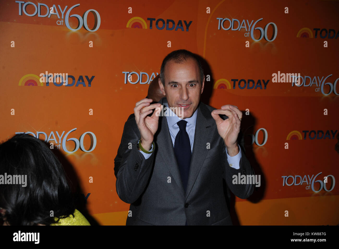 NEW YORK, NY - JANUARY 12: Matt Lauer attends the 'TODAY' Show 60th ...