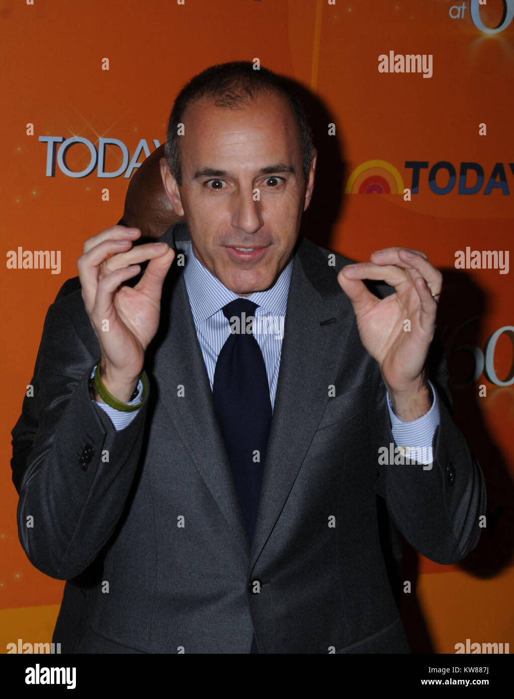 NEW YORK, NY - JANUARY 12: Matt Lauer attends the 'TODAY' Show 60th ...