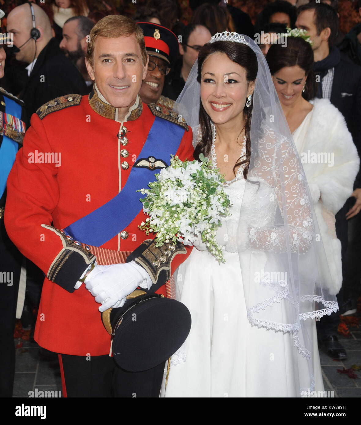 NEW YORK, NY - OCTOBER 31: Matt Lauer Ann Curry on the set of NBC's ...