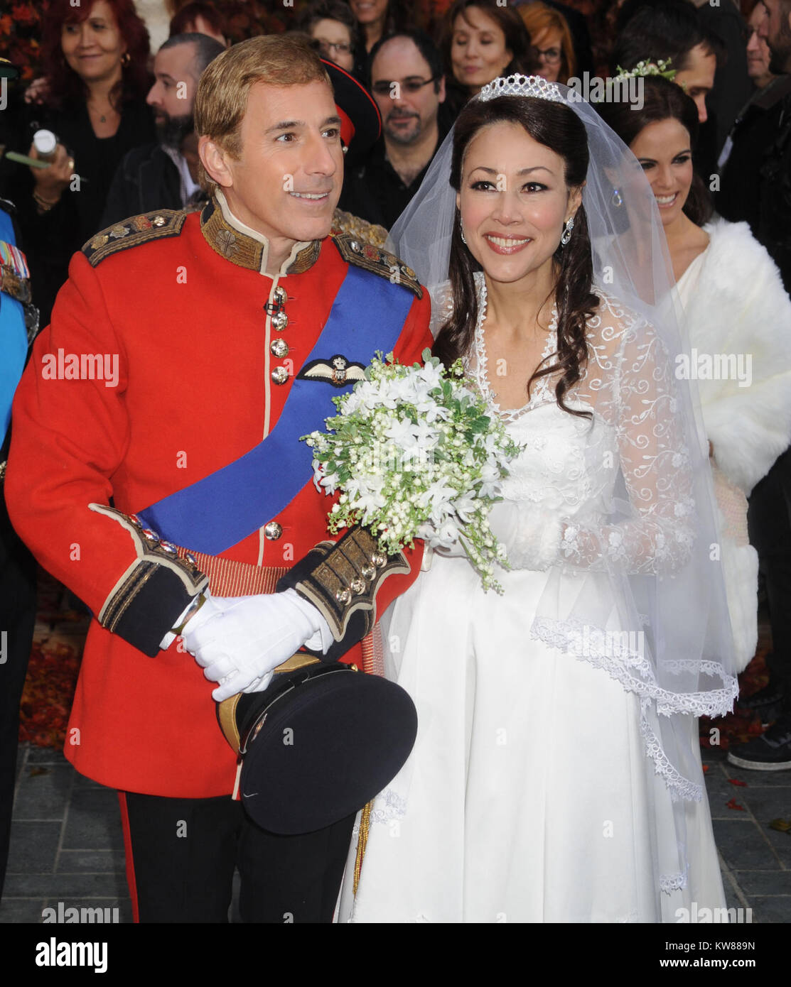 NEW YORK, NY - OCTOBER 31: Matt Lauer Ann Curry on the set of NBC's ...