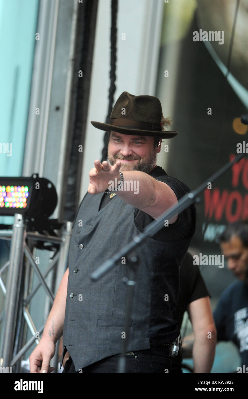 NEW YORK, NY - JUNE 30: American singer-songwriter Lee Brice performs ...