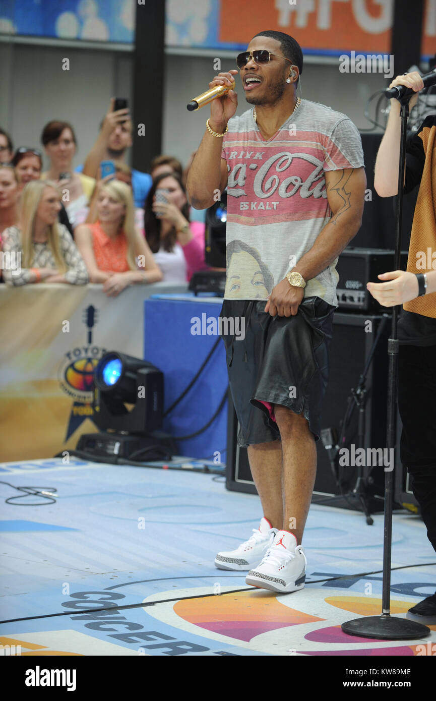 NEW YORK, NY - SEPTEMBER 02: Nelly performs on NBC's 'Today' Labor Day ...