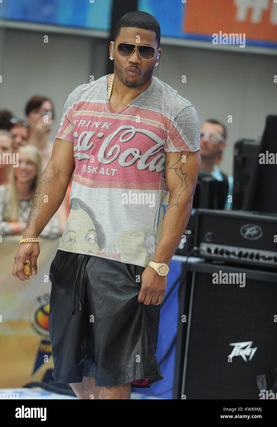 NEW YORK, NY - SEPTEMBER 02: Nelly performs on NBC's 'Today' Labor Day ...