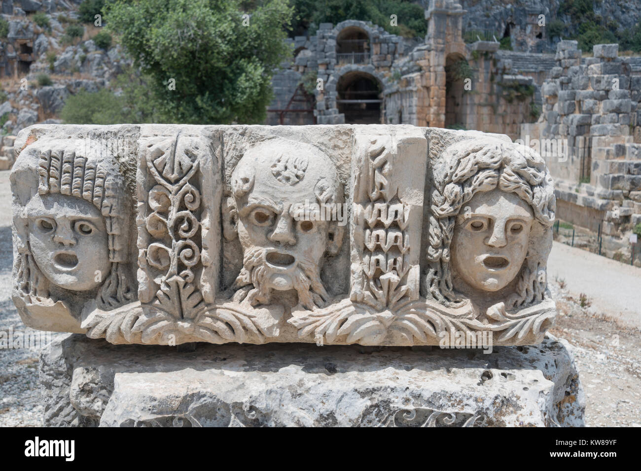 Myra was an ancient Greek town in Lycia where the small town of Kale ...