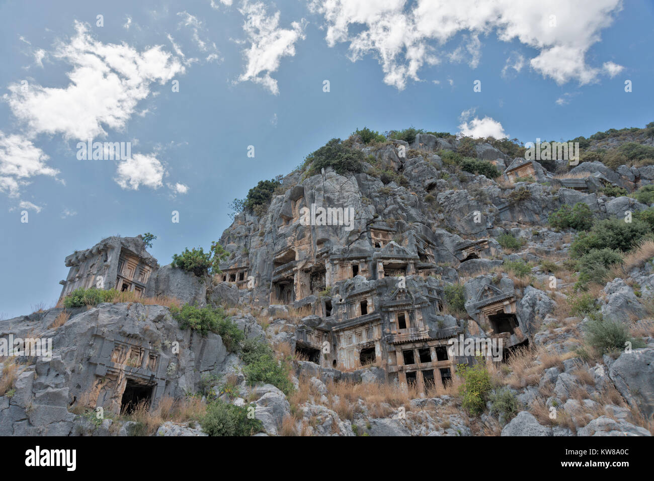 Myra was an ancient Greek town in Lycia where the small town of Kale ...