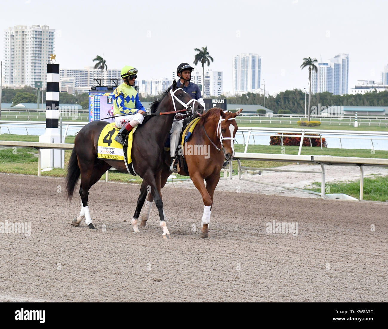 HALLANDALE, FL - APRIL 01: FILE PHOTO - Always Dreaming (#4) owned by ...