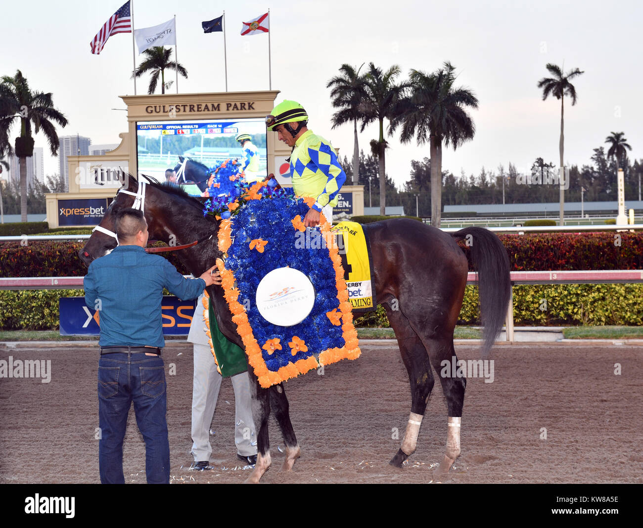 Number racing stables hi-res stock photography and images - Alamy
