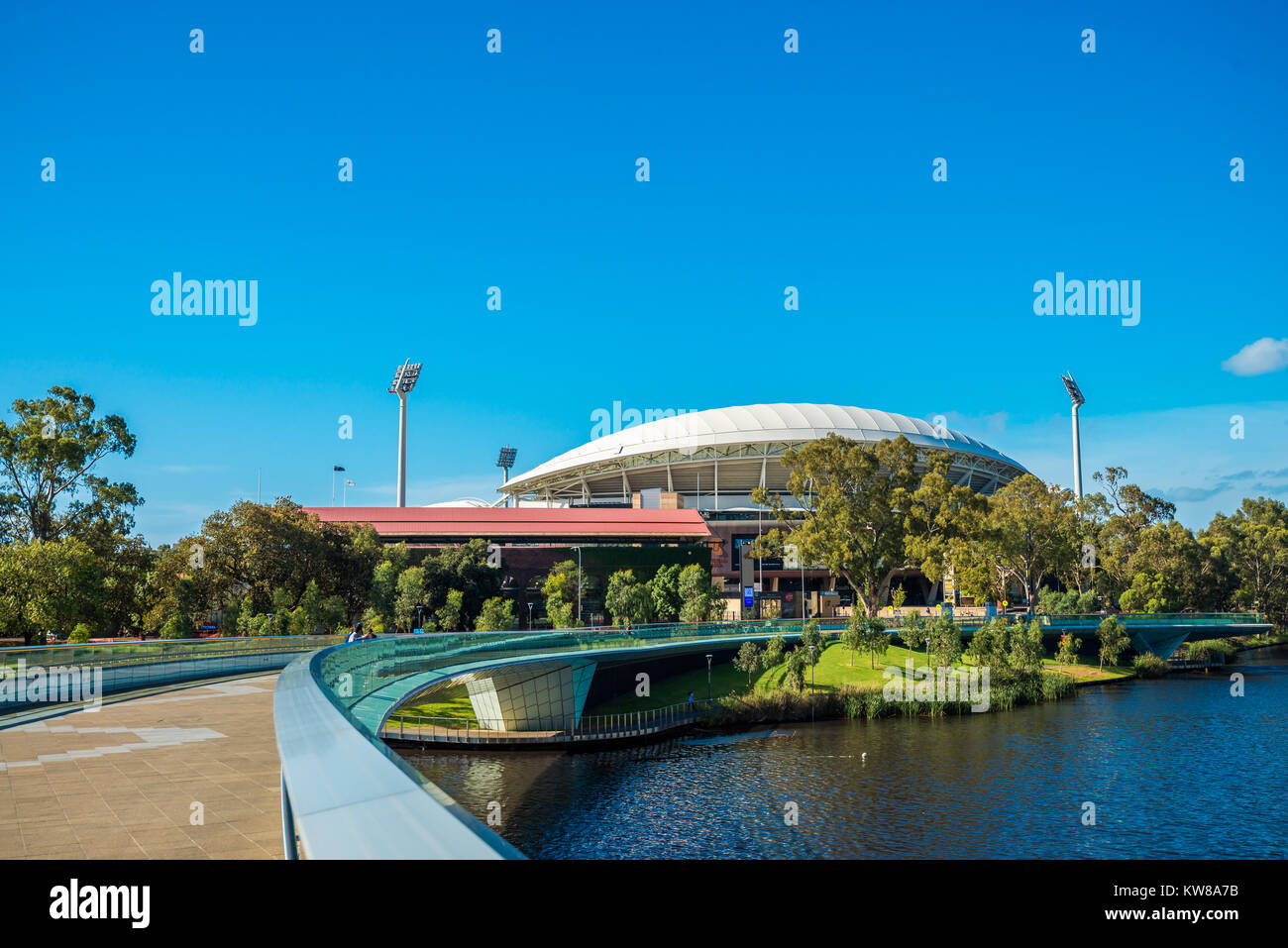 Adelaide oval bridge hi-res stock photography and images - Alamy
