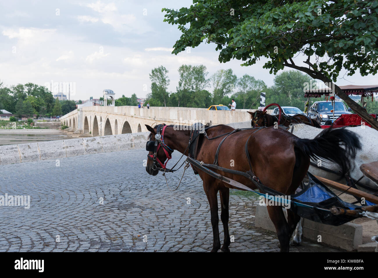 Meric river bridge hi-res stock photography and images - Alamy