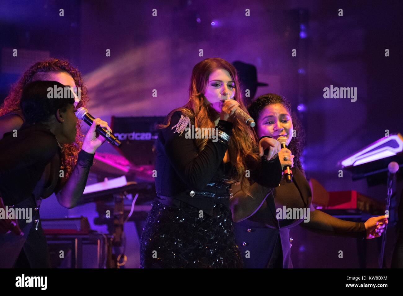 WEST PALM BEACH FL - APRIL 27: Meghan Trainor performs during Sunfest ...