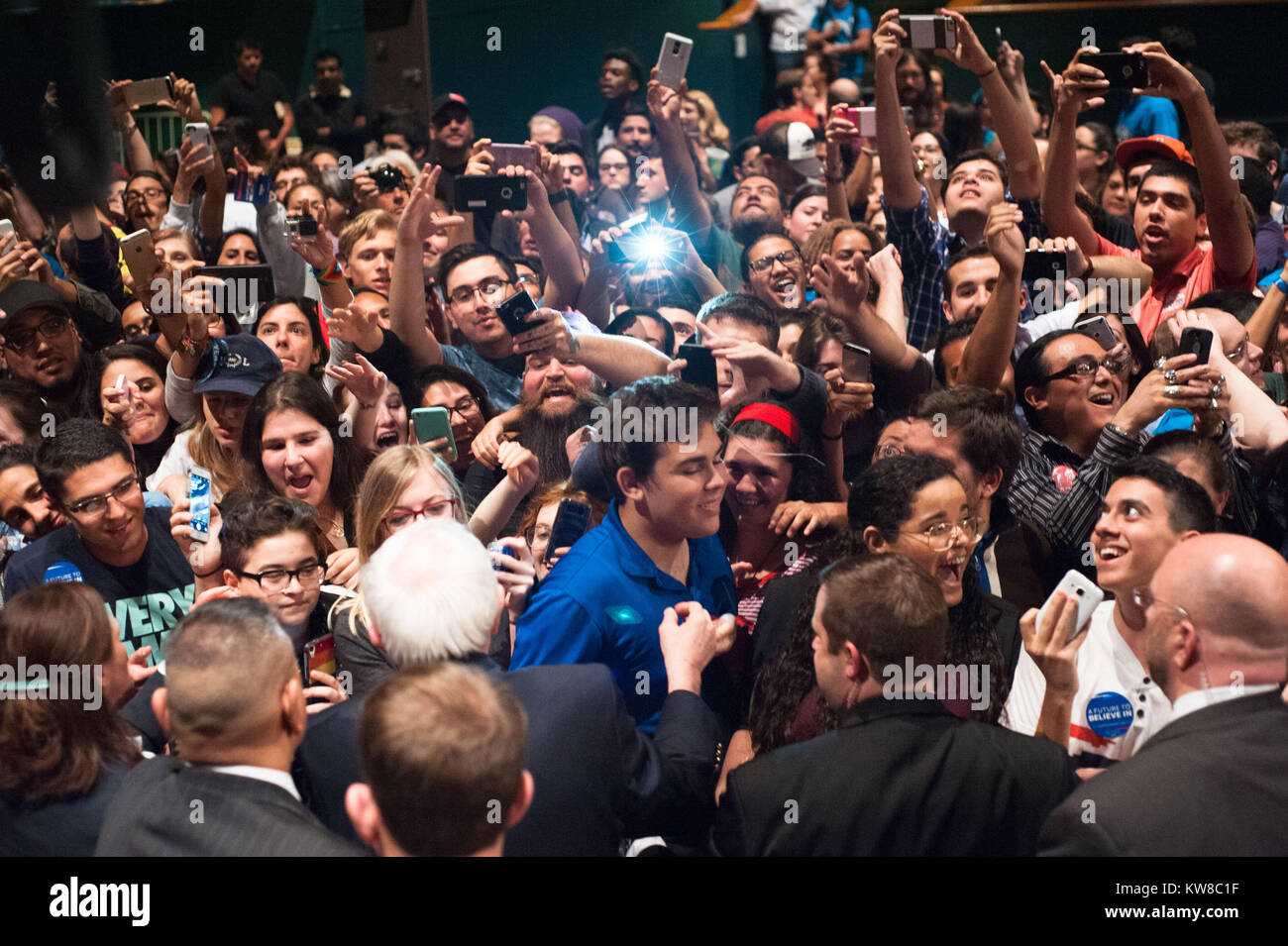 MIAMI, FL - MARCH 08: Democratic presidential candidate Sen. Bernie ...