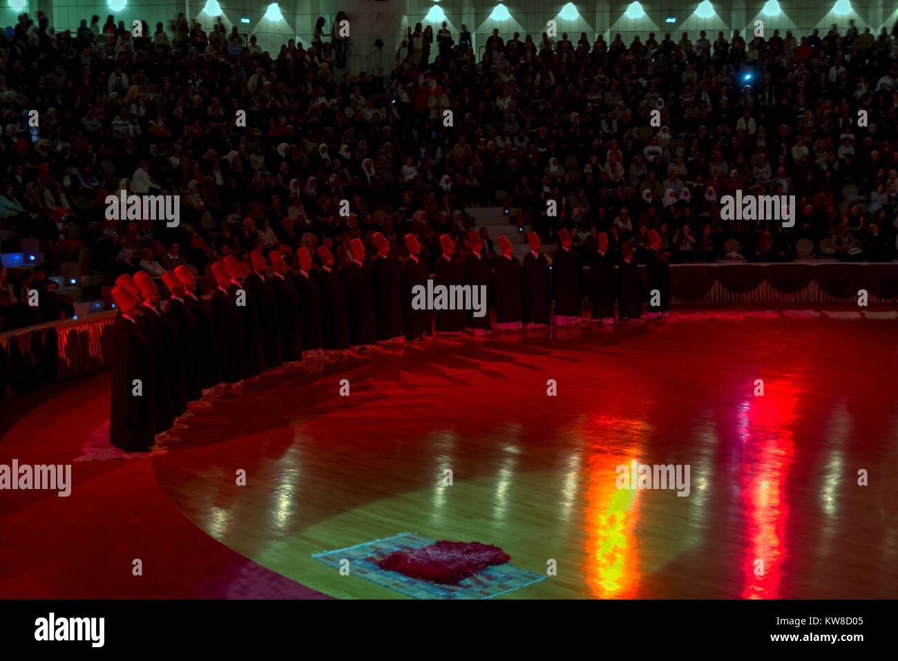 APRIL 13,2013 KONYA TURKEY.Sufi whirling is a form of Sama or ...