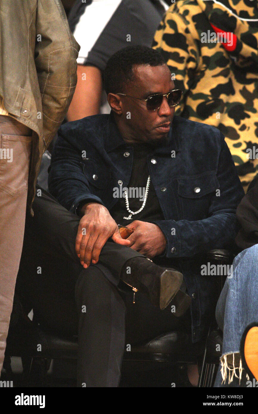 Celebrities seen at the Lakers game. The Golden State Warriors defeated ...