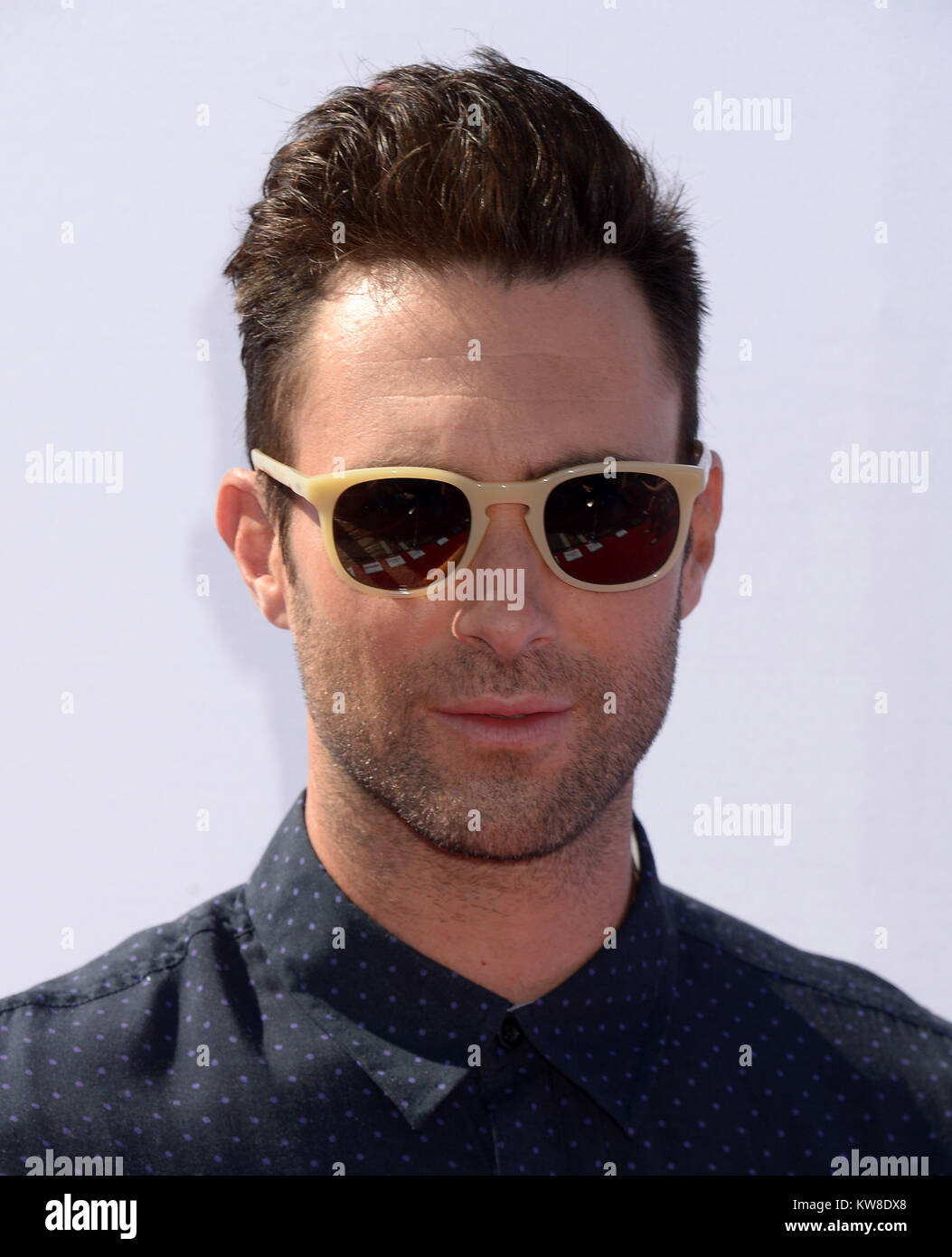 WEST HOLLYWOOD, CA - APRIL 21: Adam Levine arrives at 'The Voice ...