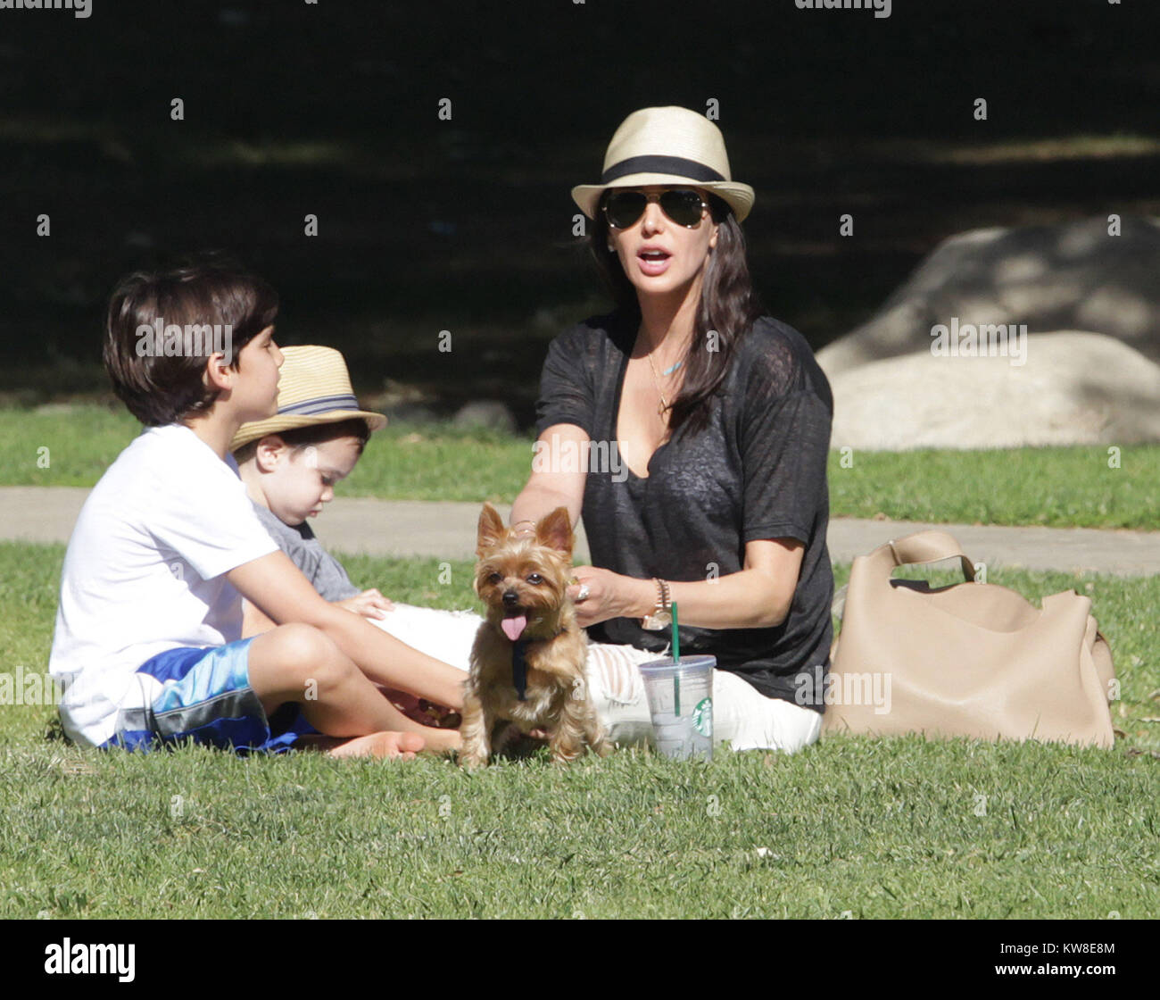 BEVERLY HILLS, CA - APRIL 22: Simon Cowell's wife Lauren Silverman and ...