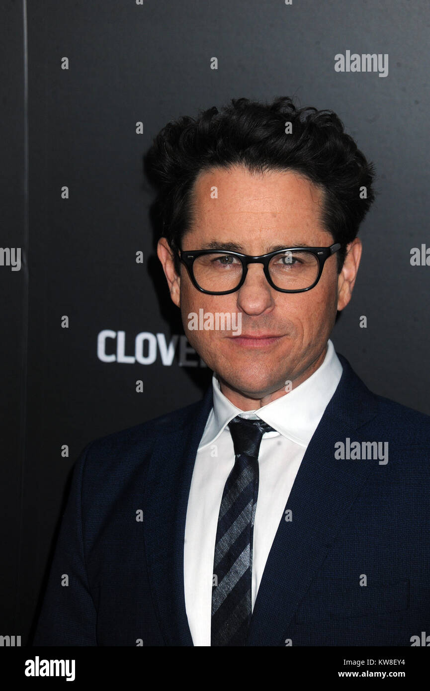 NEW YORK, NY - MARCH 08: J.J. Abrams attends '10 Cloverfield Lane' New ...