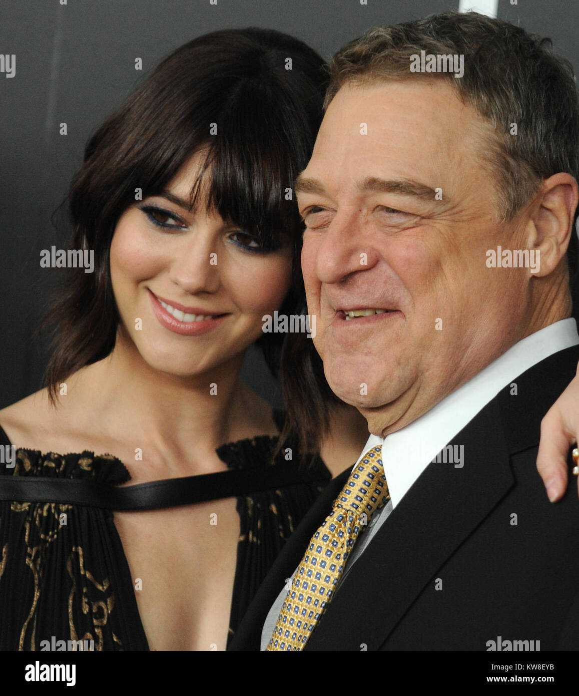 NEW YORK, NY - MARCH 08: John Goodman, Mary Elizabeth Winstead attends ...