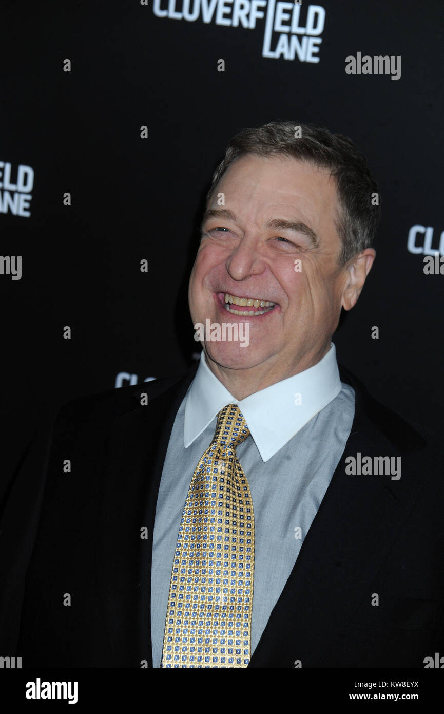 NEW YORK, NY - MARCH 08: John Goodman attends '10 Cloverfield Lane' New ...