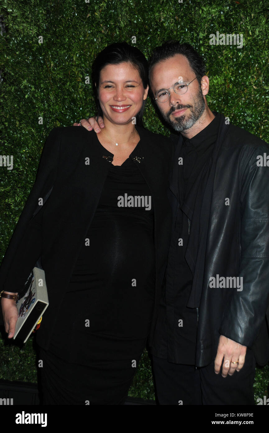 NEW YORK, NY - APRIL 18: Daniel Arsham, Stephanie Arsham attends the ...