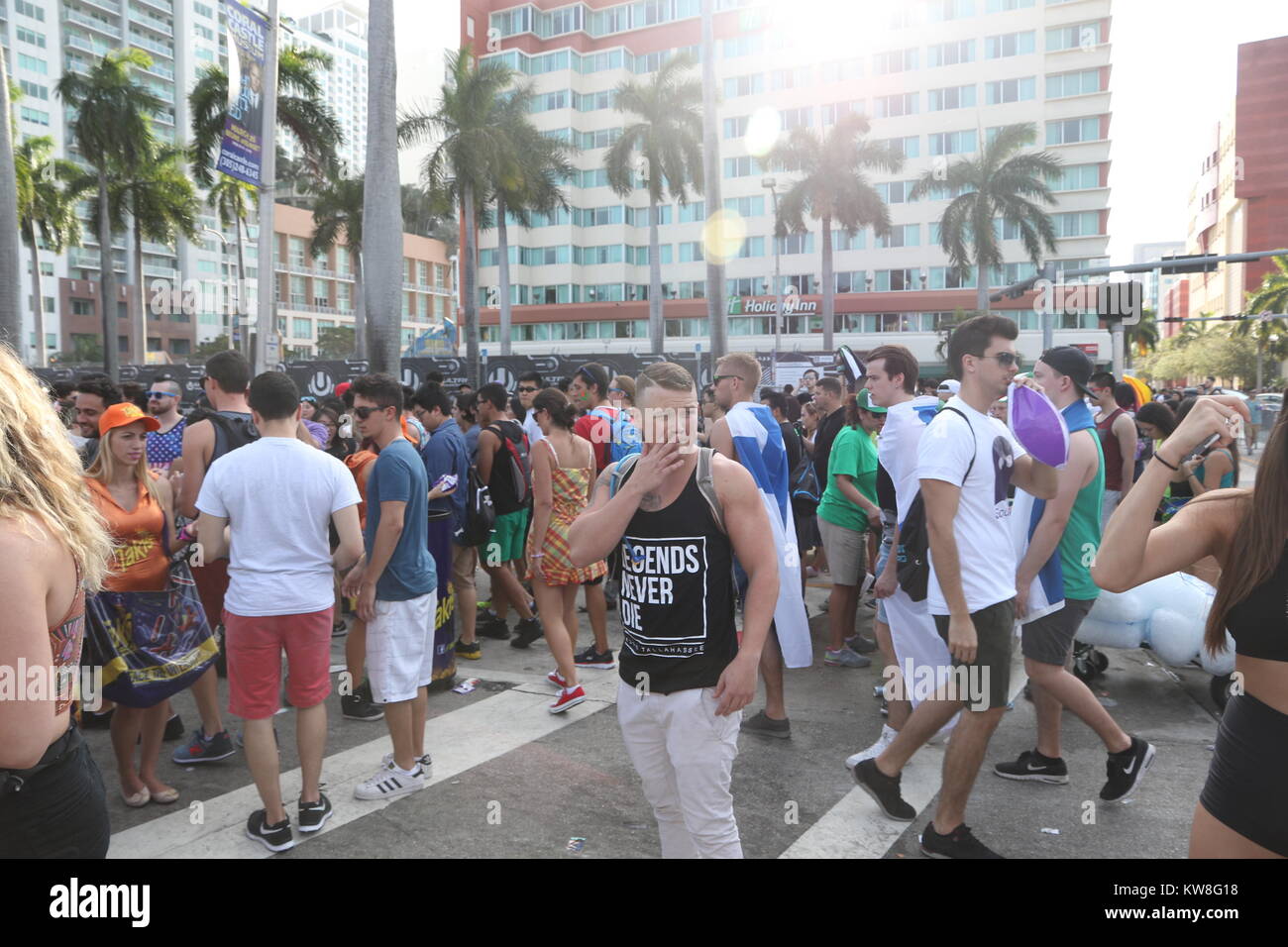 Ultra music festival miami hi-res stock photography and images - Alamy