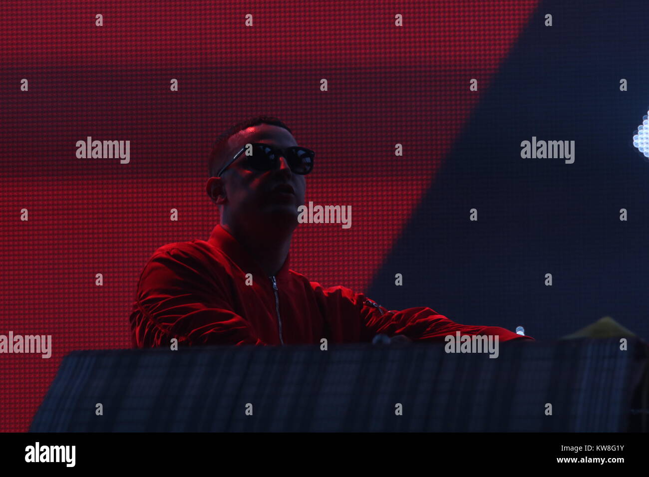 MIAMI, FL - MARCH 18: DJ Snake performing at Ultra Music Festival 2016 ...