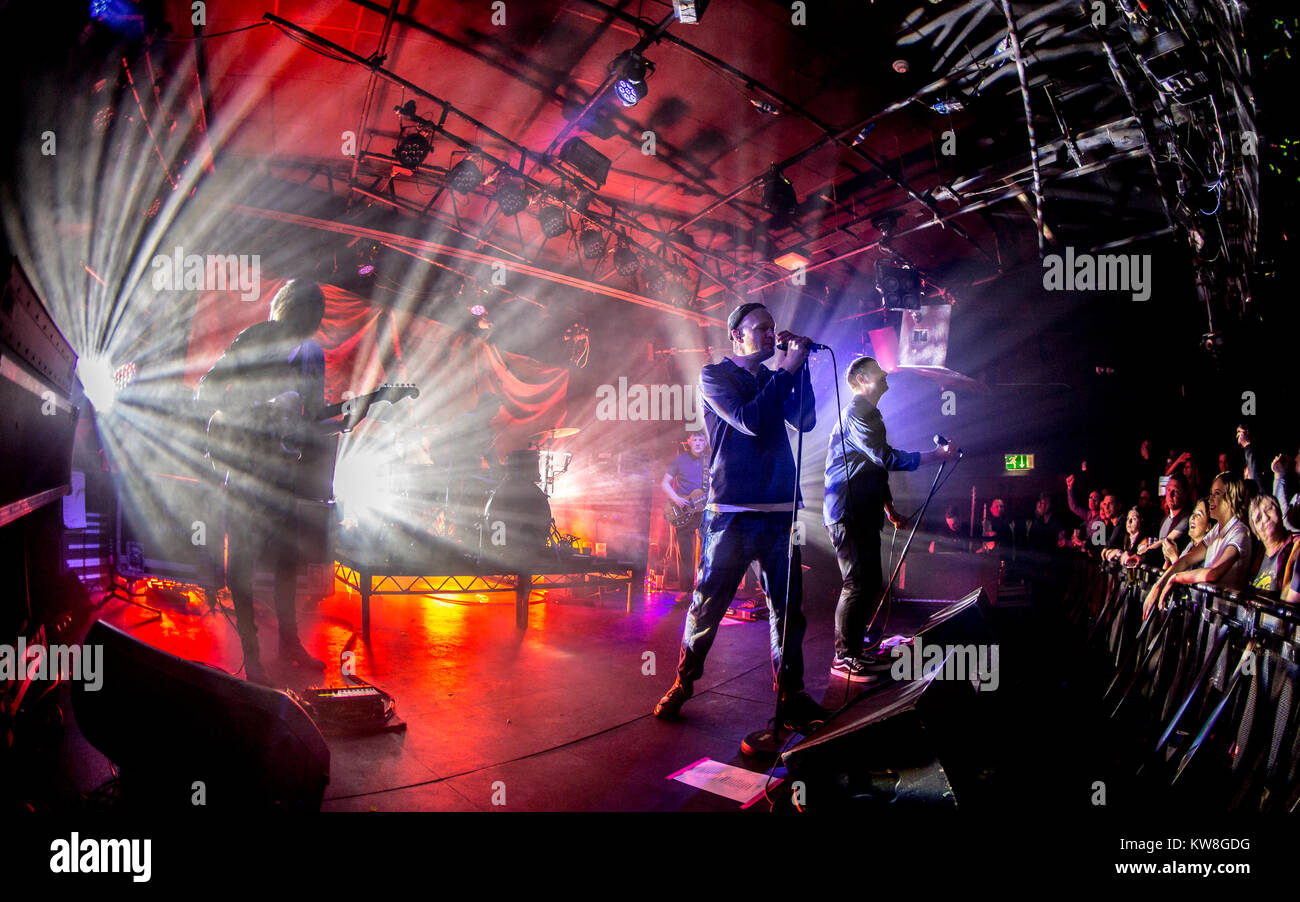 The Twang performing on the opening night of their 2017 tour in ...