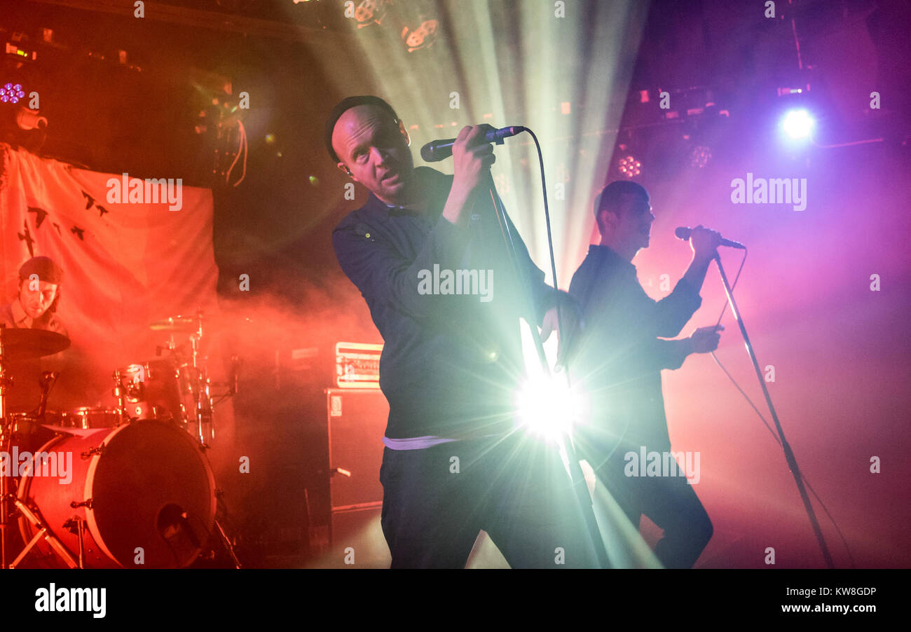 The Twang performing on the opening night of their 2017 tour in ...