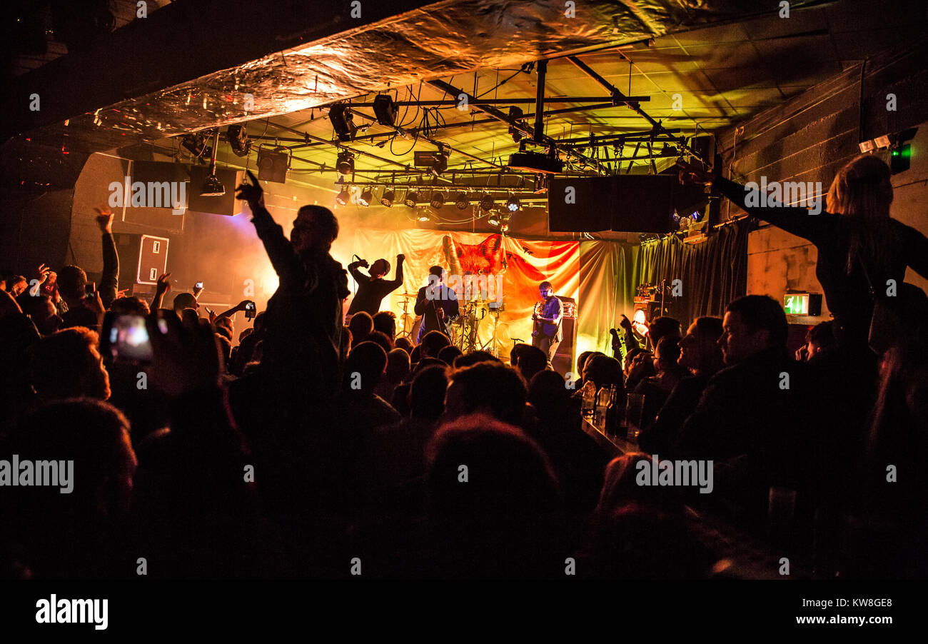 The Twang performing on the opening night of their 2017 tour in ...